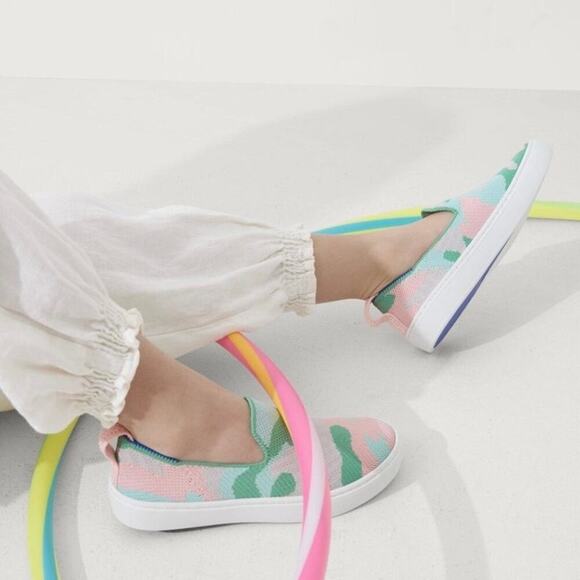 Rothy's | Shoes | Rothys The Kids Sneaker Cotton Candy Girls Size K2 ...